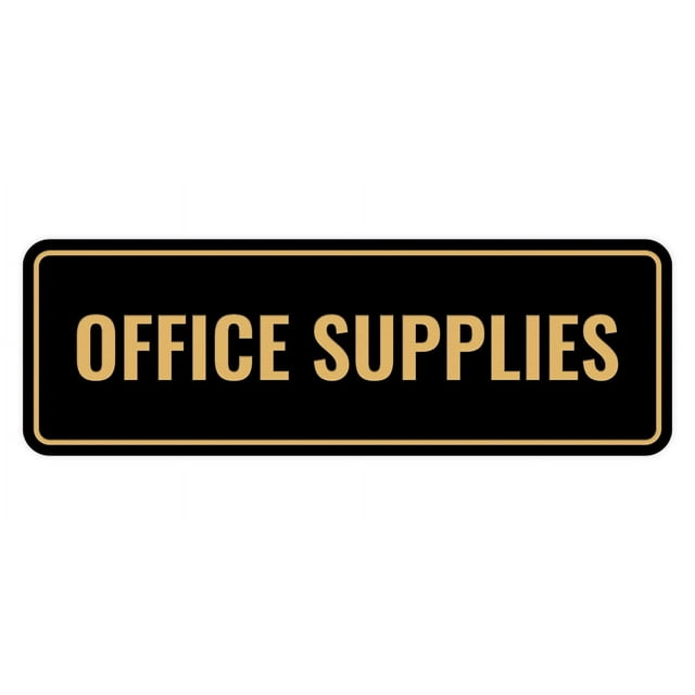Signs ByLITA Standard Office Supplies Wall or Door Sign | Office ...