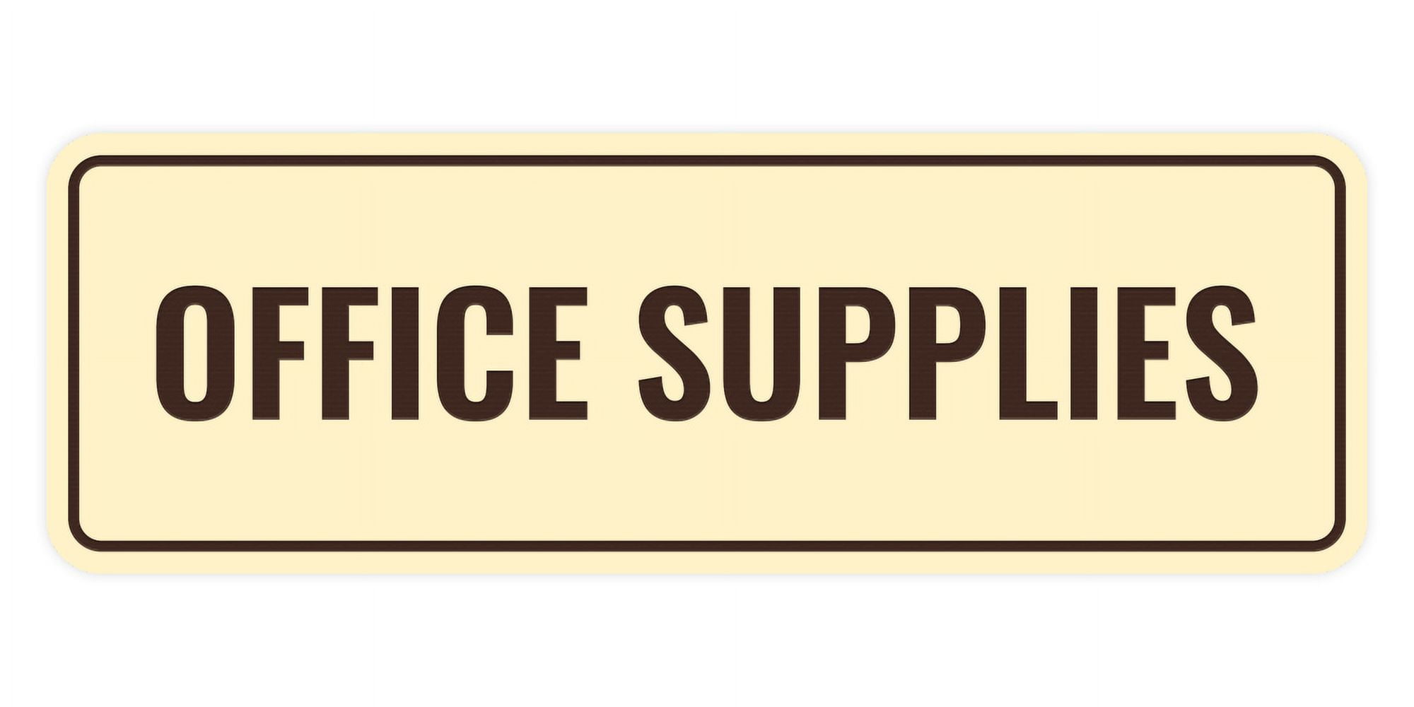 Signs ByLITA Standard Office Supplies Wall or Door Sign | Office ...