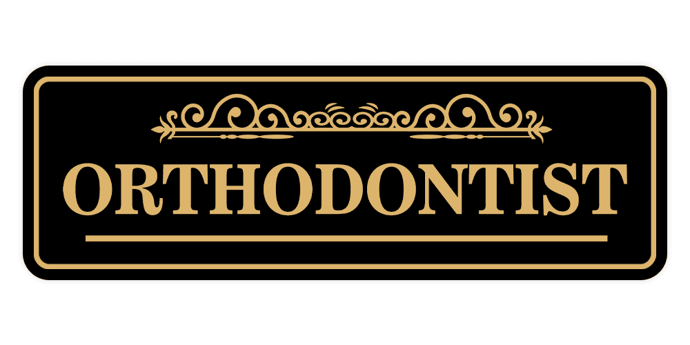 Signs ByLITA Standard Orthodontist Tooth Graphic Dentist Office Decor ...