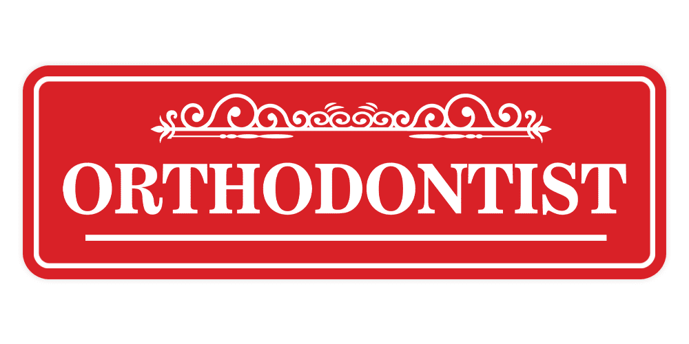 Signs ByLITA Standard Orthodontist Tooth Graphic Dentist Office Decor ...