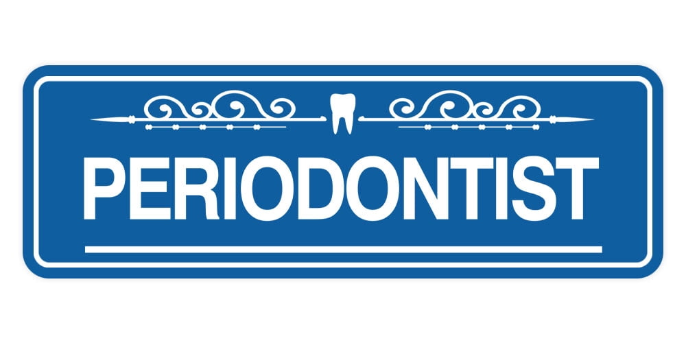 Signs ByLITA Standard Periodontist Tooth Graphic Dentist Office Decor ...