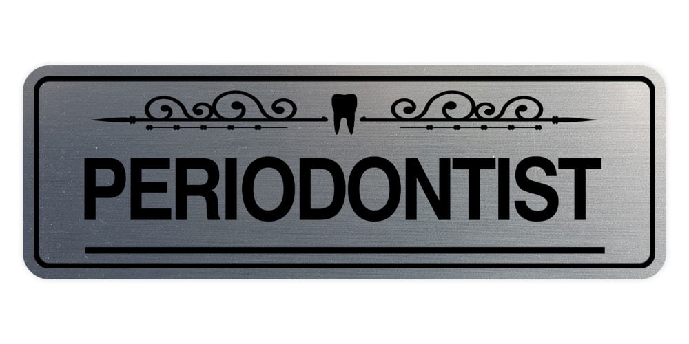 Signs ByLITA Standard Periodontist Tooth Graphic Dentist Office Decor ...