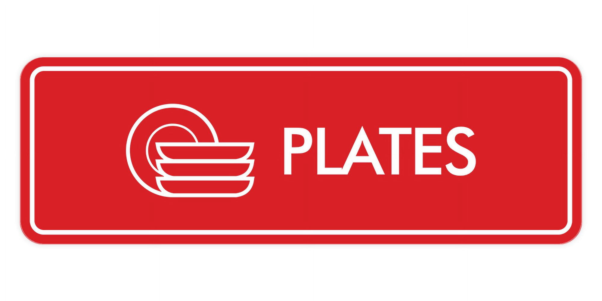 Signs ByLITA Standard Plates Door or Wall Sign Easy Installation ...