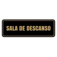 Signs ByLITA Standard Sala de Descanso Wall or Door Sign | Spanish ...
