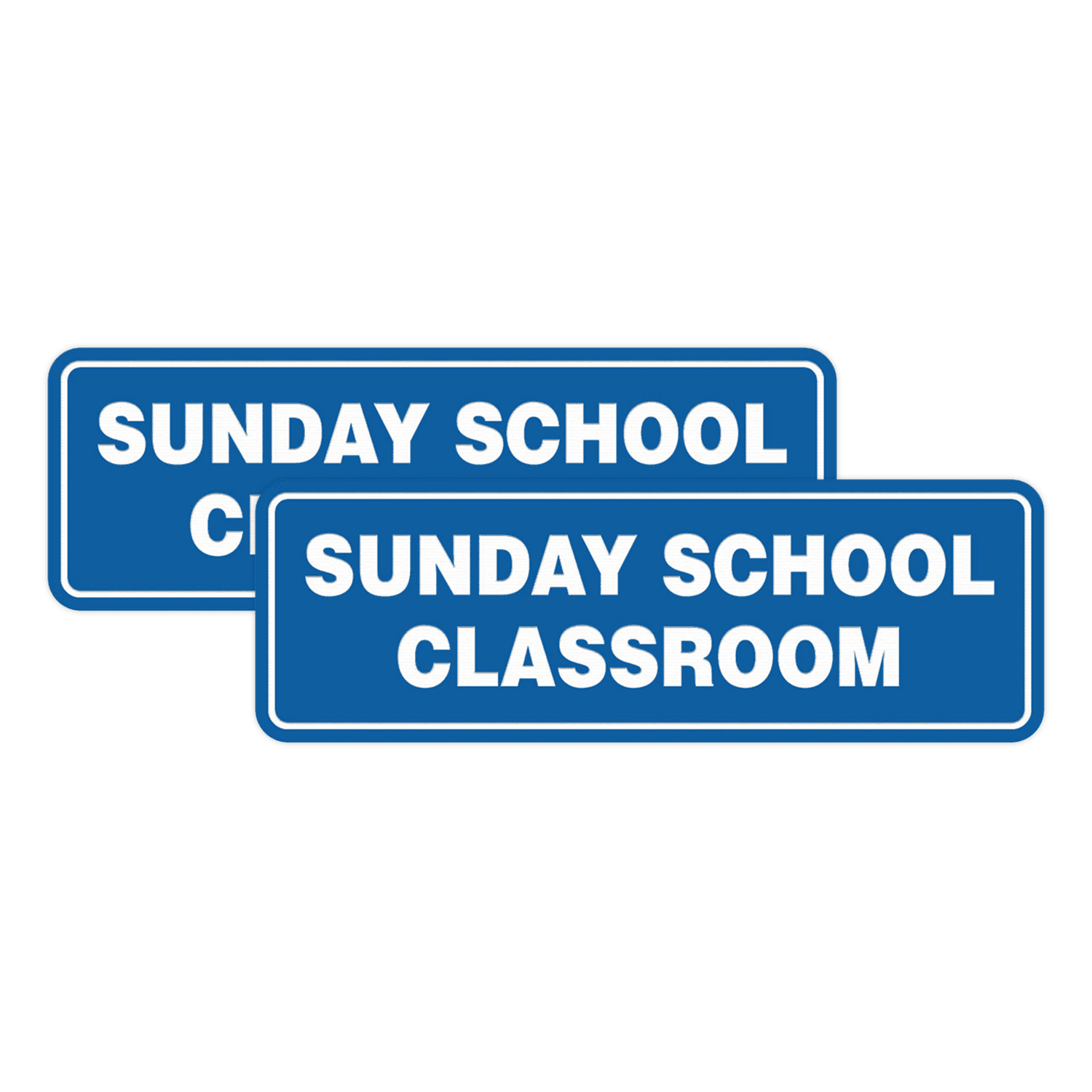 Signs ByLITA Standard Sunday School Classroom Sign (Blue) - Large (2 ...