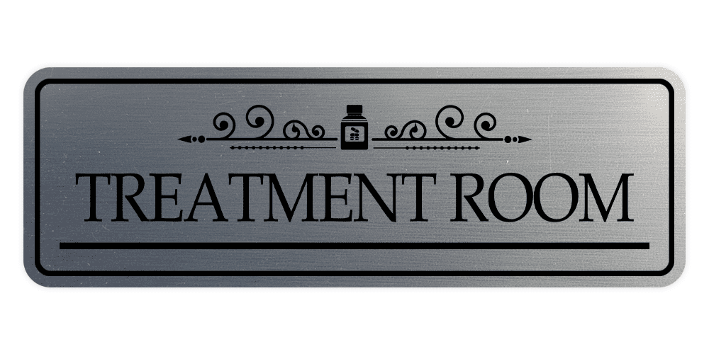 Signs ByLITA Standard Treatment Room Graphic Medical Office Decor Sign ...