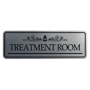 Signs ByLITA Designer Treatment Room Sign (Walnut) - Large - Walmart.com
