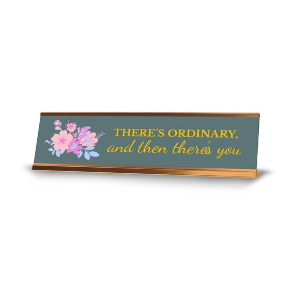 Signs ByLITA There’s Ordinary, And Then There’s You, Rose Gold Frame ...