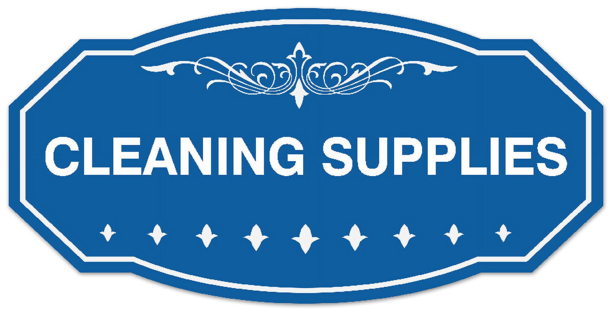 Signs ByLITA Victorian Cleaning Supplies Sign - Laser-Engraved ...