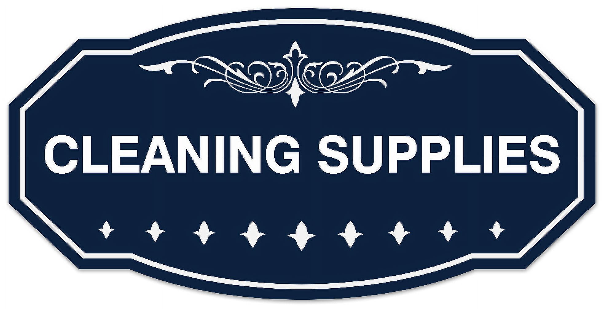 Signs ByLITA Victorian Cleaning Supplies Sign - Laser-Engraved ...