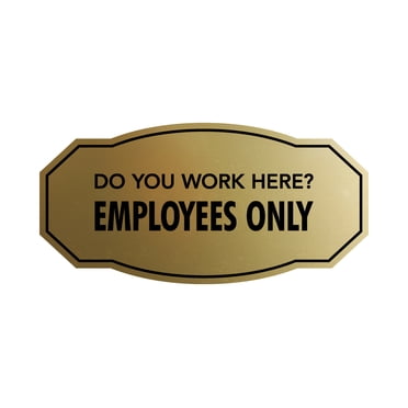 Signs ByLITA Designer Please Clean Station Before Leaving Sign (Blue ...