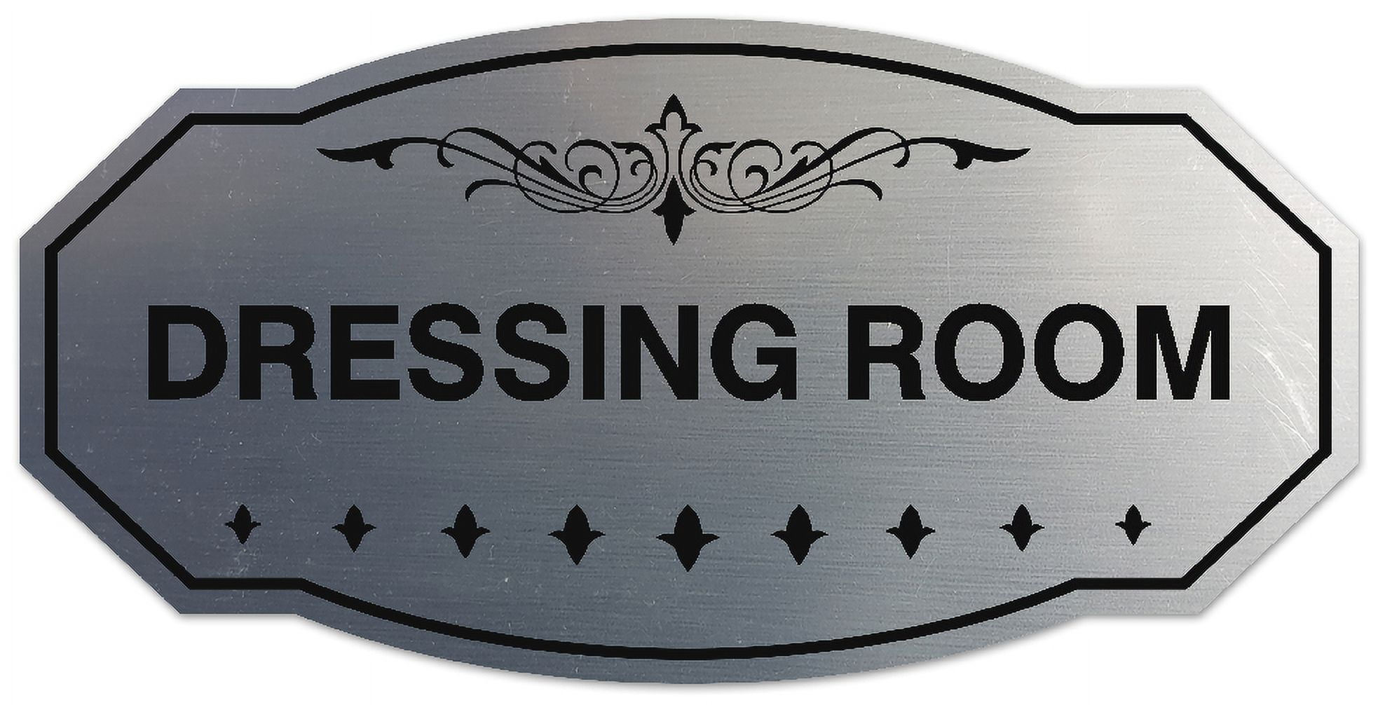 Signs ByLITA Victorian Dressing Room Sign - Laser-Engraved Lettering ...