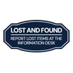 Basic Lost And Found Sign (Black) - Small - Walmart.com