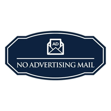 Signs ByLITA Victorian Outgoing Mail Durable ABS Plastic | Laser ...