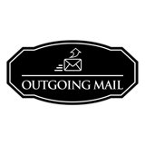 Signs ByLITA Victorian Outgoing Mail Durable ABS Plastic | Laser ...