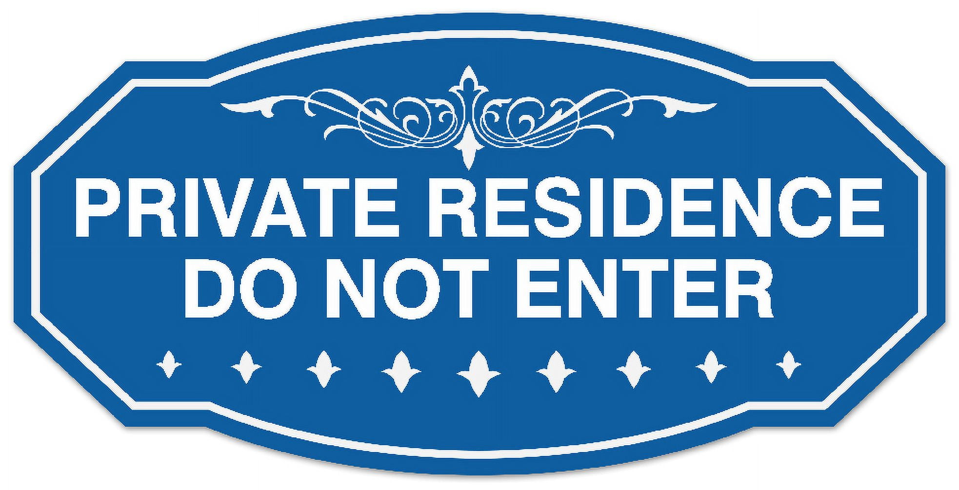 Signs ByLITA Victorian Private Residence Do Not Enter Sign - Laser ...