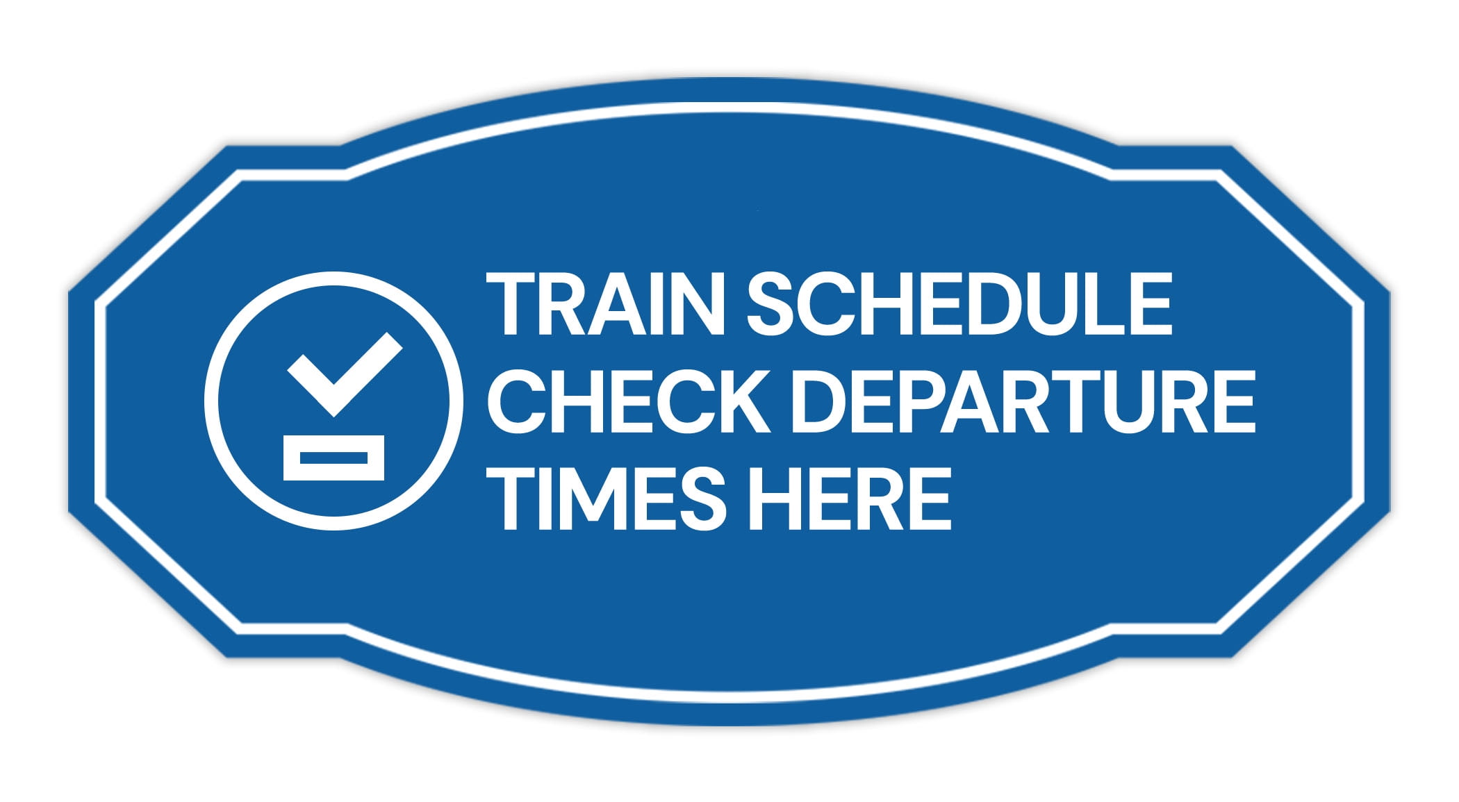 Signs ByLITA Victorian Train Schedule Check Departure Times Here ABS ...
