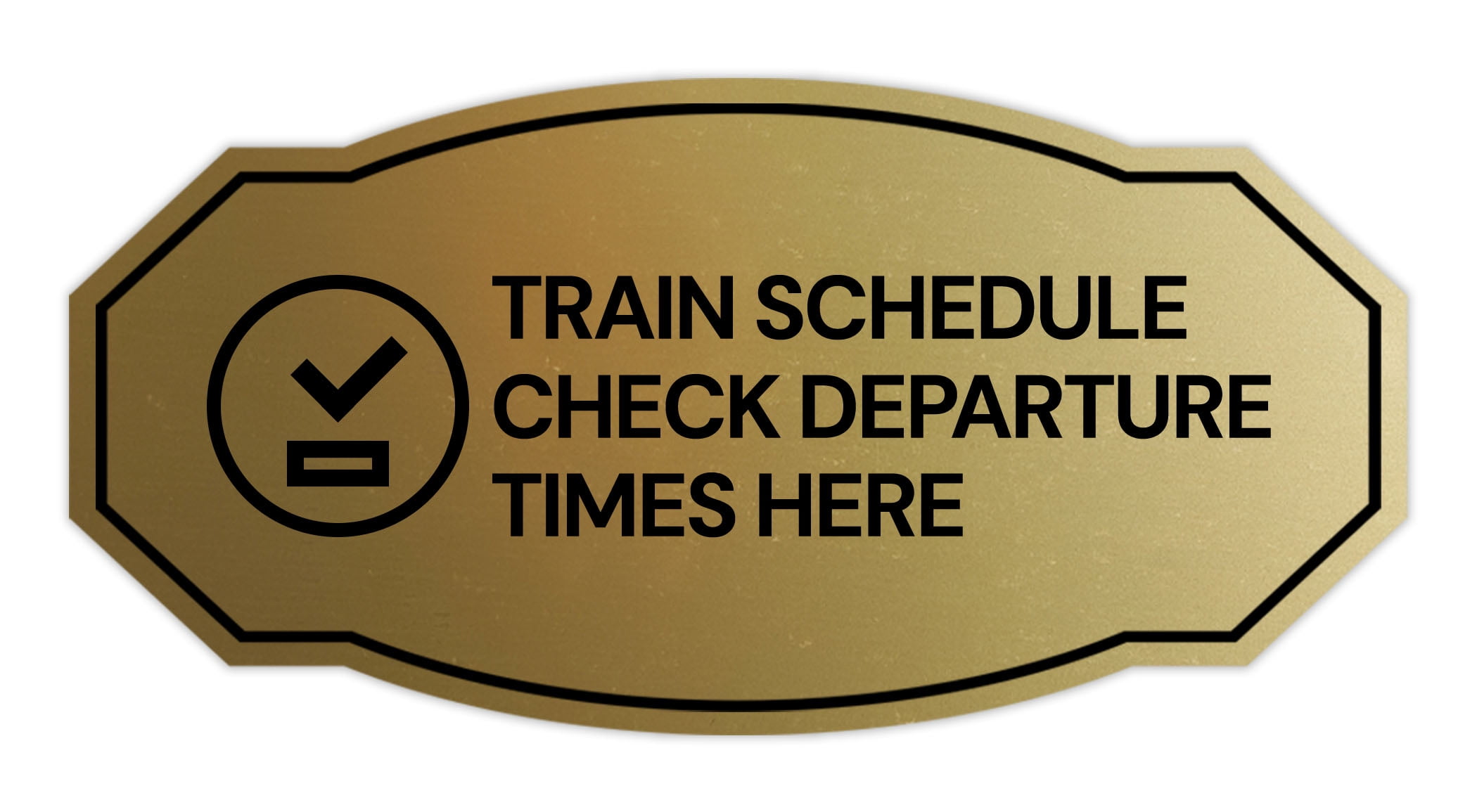 Signs ByLITA Victorian Train Schedule Check Departure Times Here ABS ...