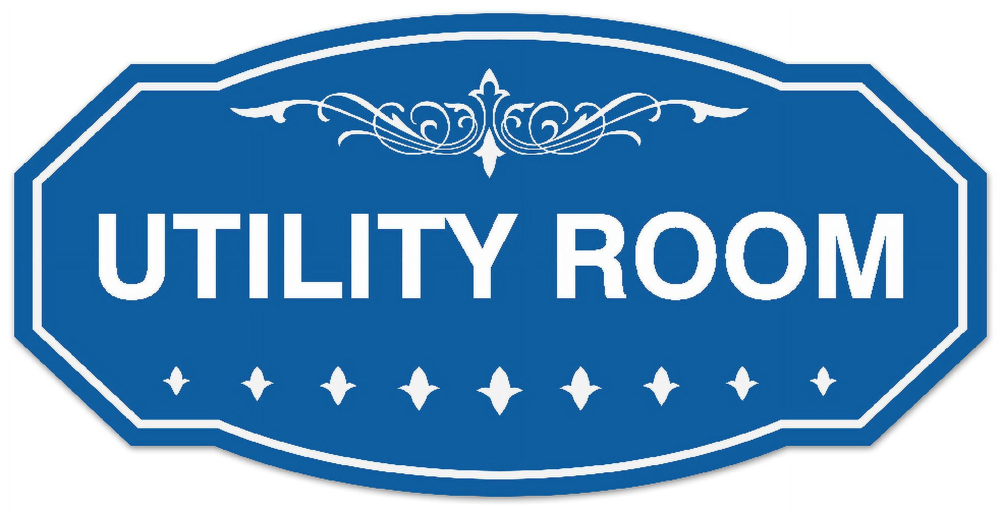 Signs ByLITA Victorian Utility Room Sign - Laser-Engraved Lettering ...