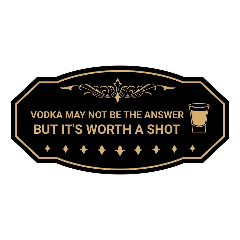 Signs ByLITA Victorian Vodka may not be the answer, but it's worth a ...