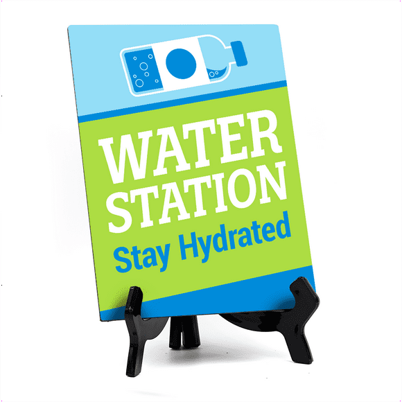 Hydration Station Sign
