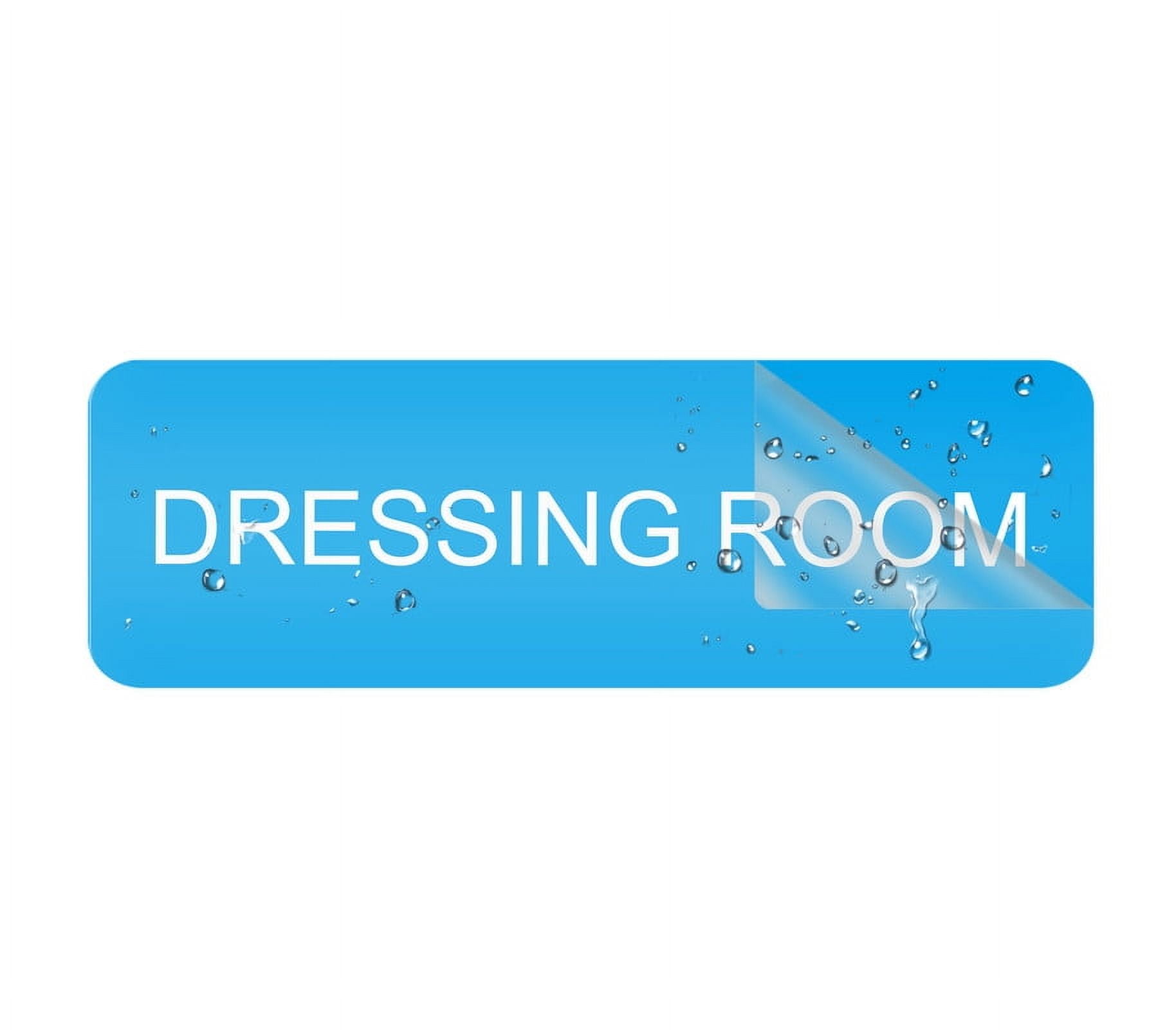 Signs Bylita Designer Dressing Room Sign Acrylic Sign For Business ...