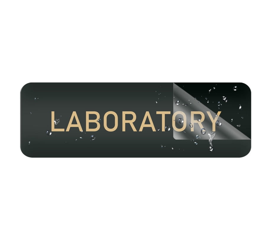 Signs Bylita Designer Laboratory Sign Easy Installation Durable Wall Or ...