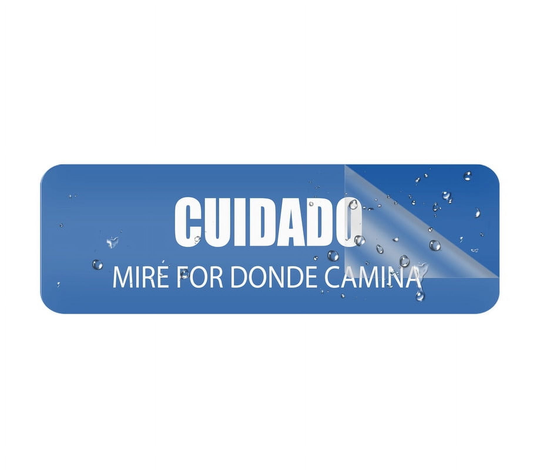 Signs Bylita Fancy Cuidado Mire Por Donde Camina Wall Or Door Sign ...