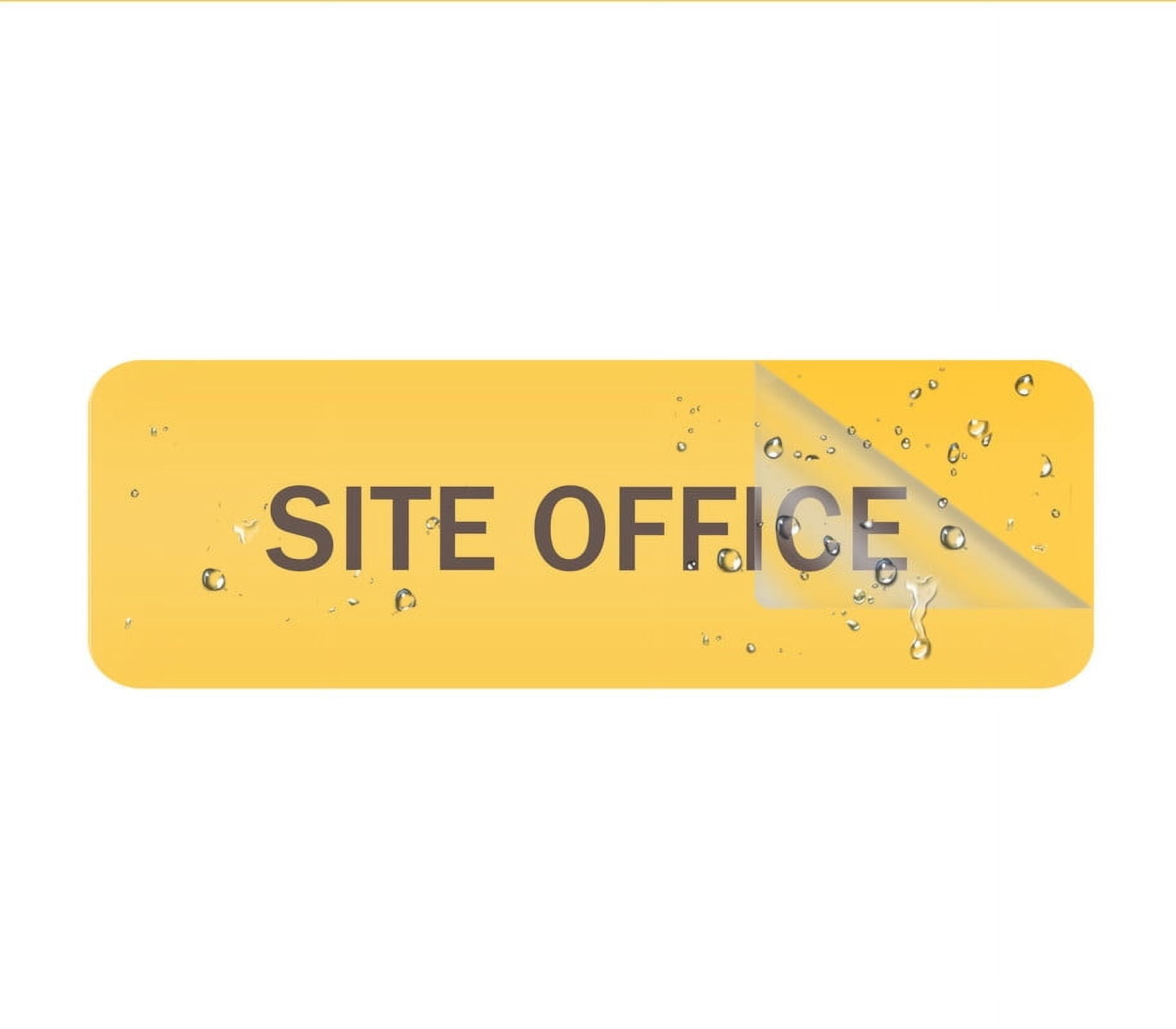 Signs Bylita Fancy Site Office Sign Acrylic Plastic Sign For Office ...