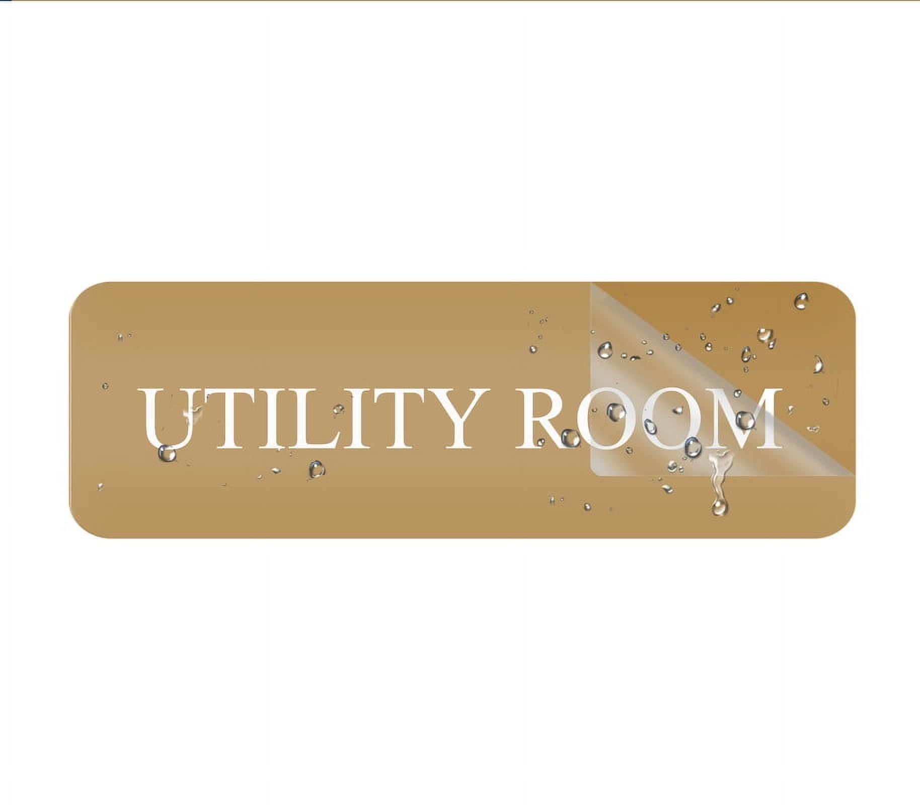 Signs Bylita Victorian Utility Room Wall Or Door Sign Laser-Engraved ...