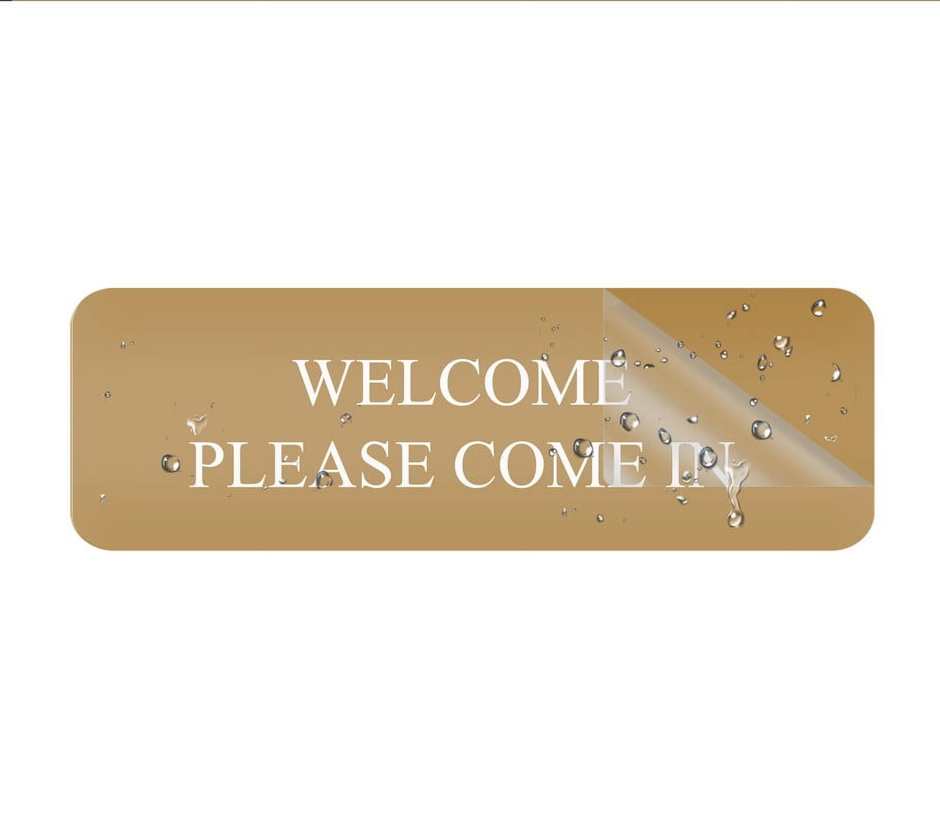 Signs Bylita Victorian Welcome Please Come In Wall Or Door Sign The ...