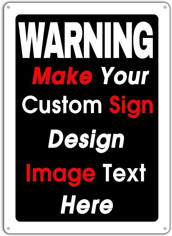 Signs Outdoor Metal Custom Signs Outdoor Custom Signs Personalized ...