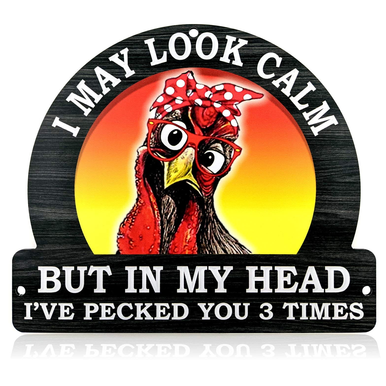 Bigtime Signs PVC Chicken Coop Sign - Peep Show Live Chicks - Hen House ...