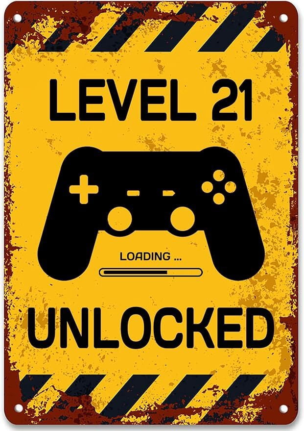 Signs Size: 16 x 12 Inch inch Game Signs - Walmart.com