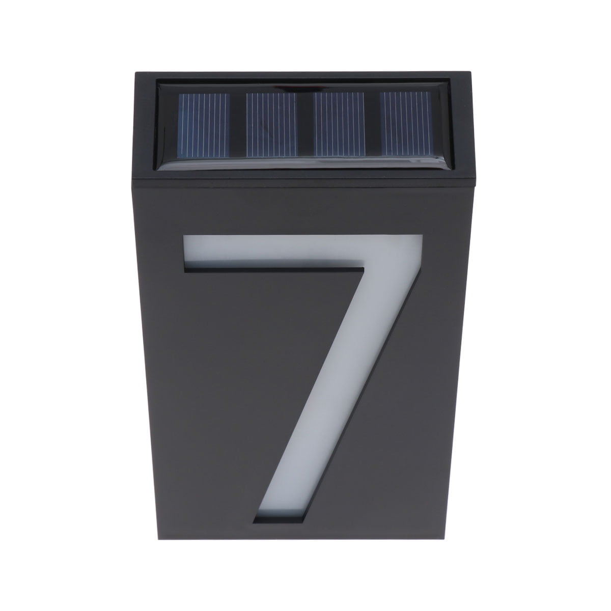 Signs Solar Number Light Solar Power Number Light Address Plaques for ...