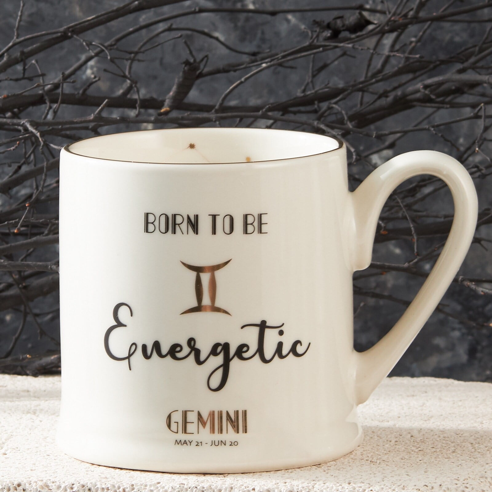 Signs of Destiny 13oz Bone China Large Mug Gemini - Walmart.com