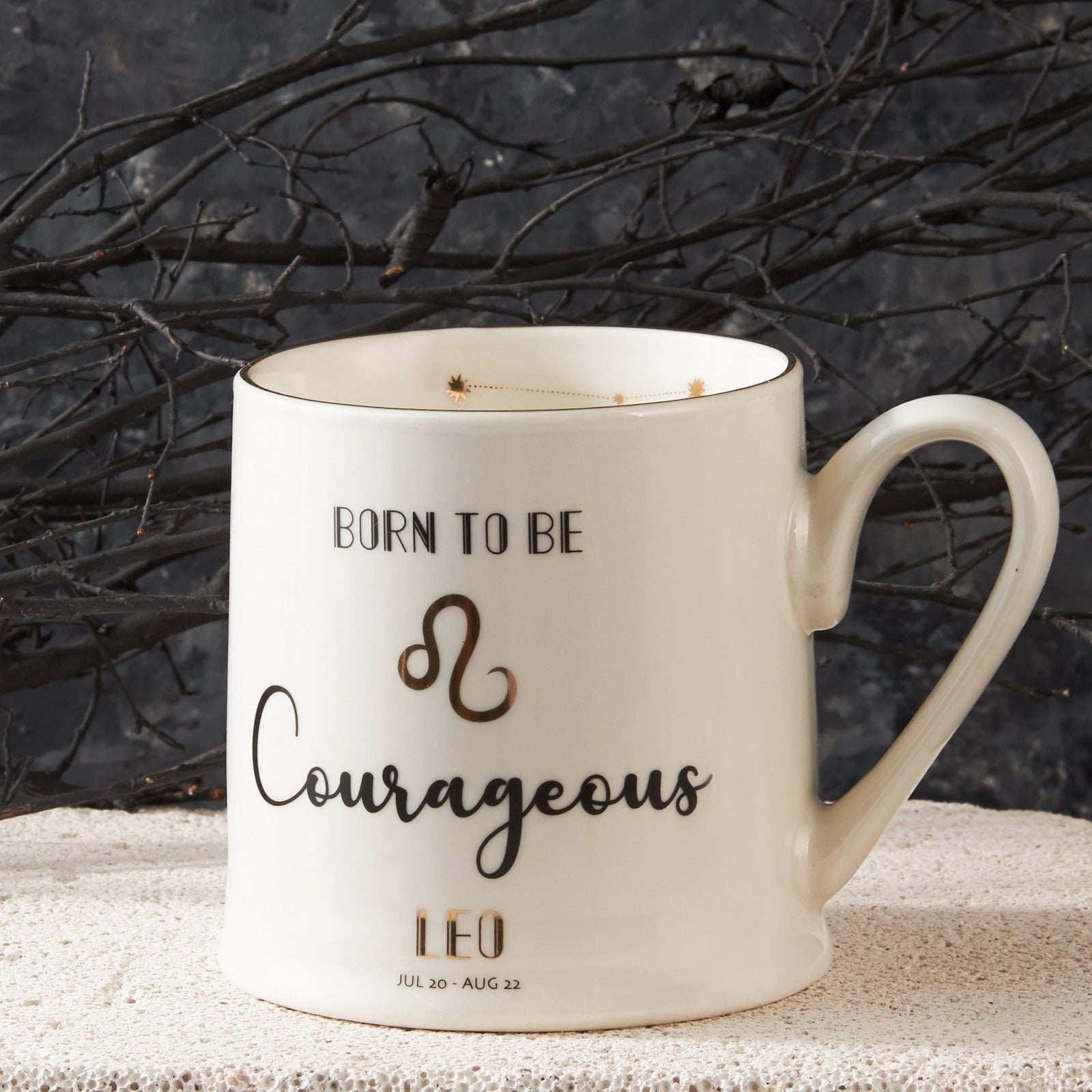 Signs of Destiny 13oz Bone China Large Mug Leo - Walmart.com