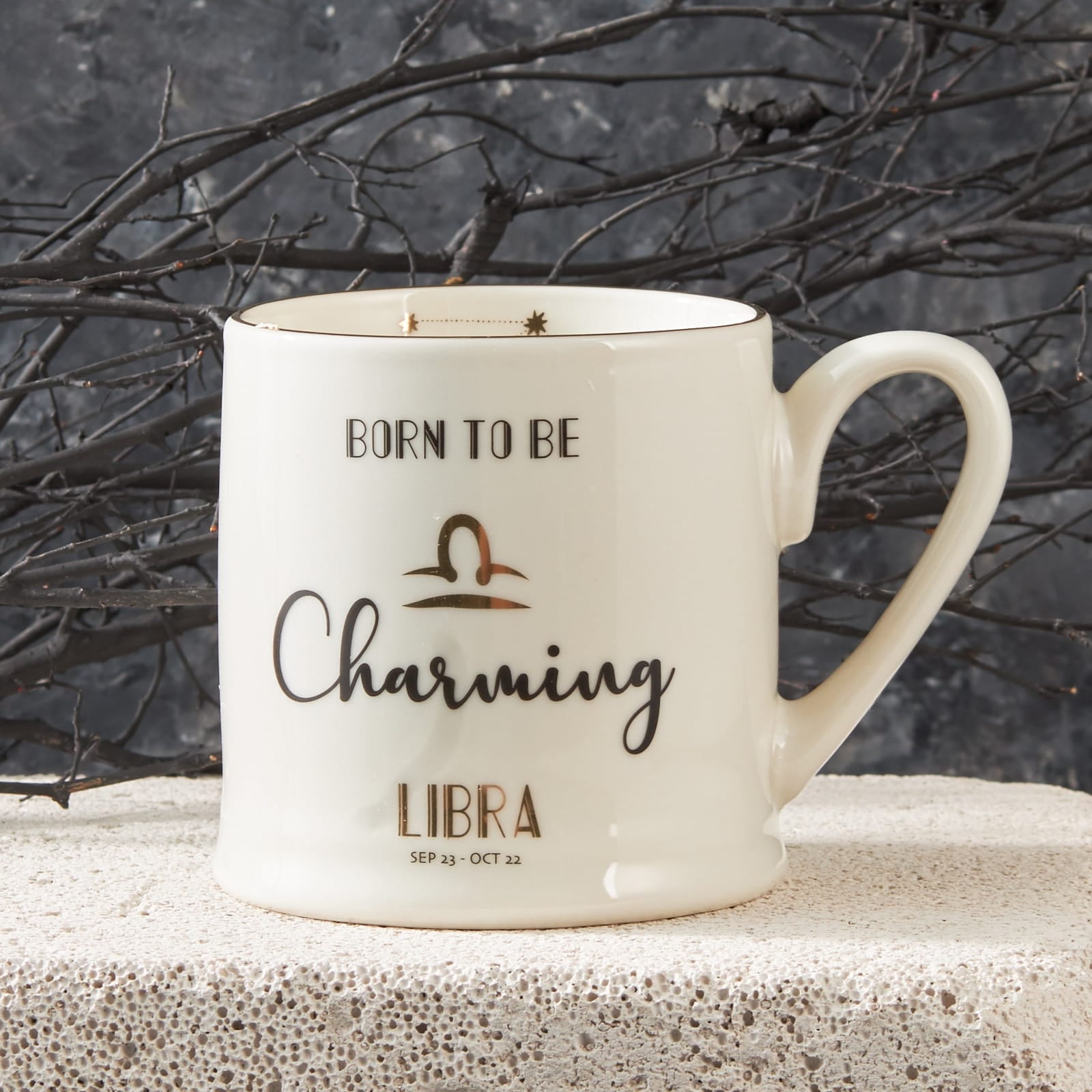 Signs of Destiny 13oz Bone China Large Mug Libra - Walmart.com