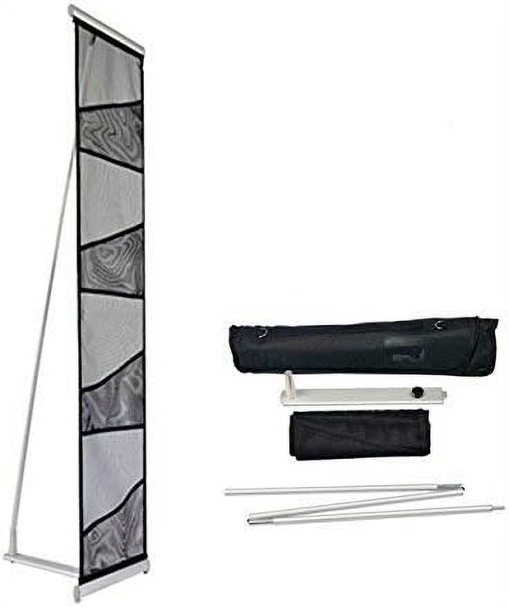 Signworld 4 Pocket Roll Up Literature Rack Display Mesh Fabric ...