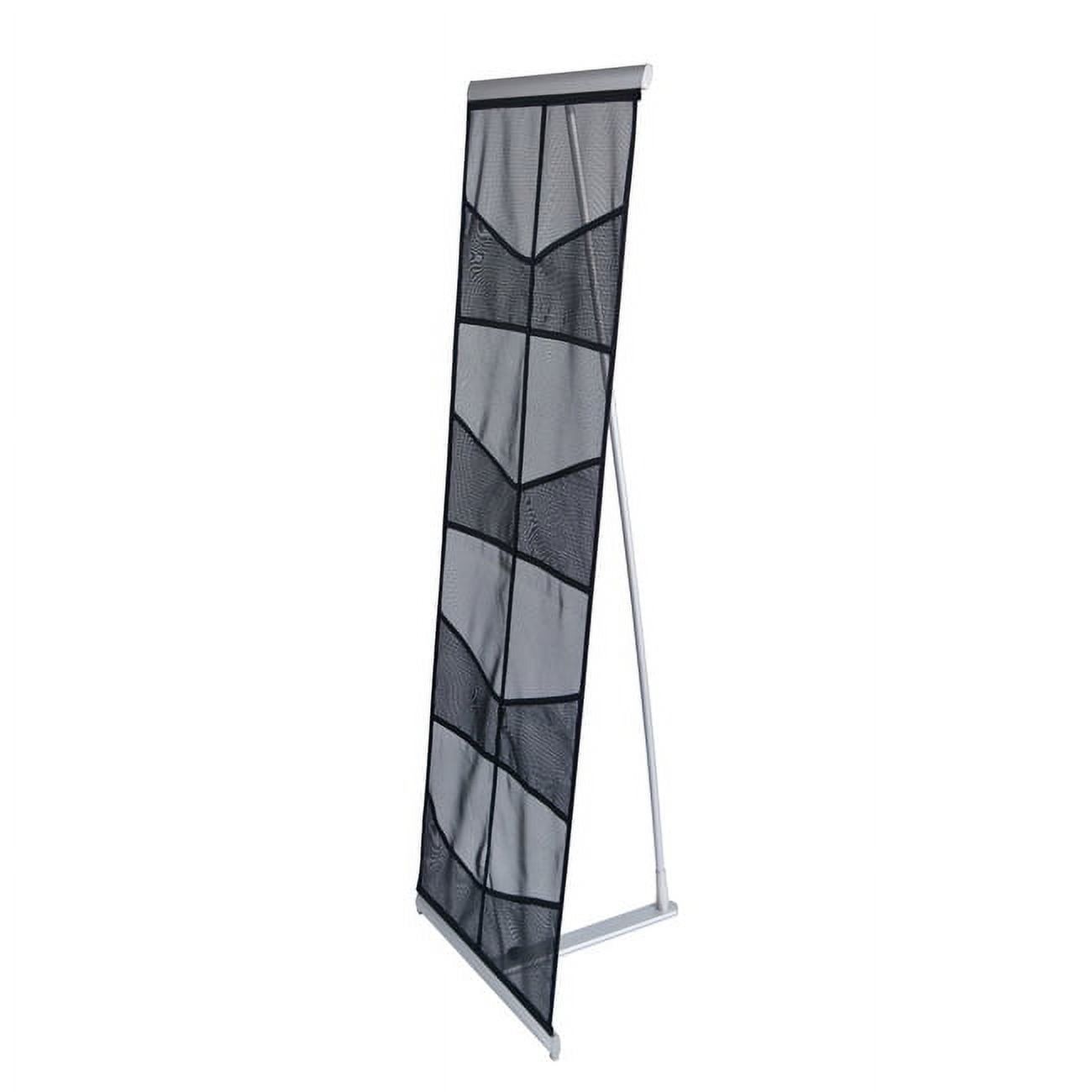 Signworld 8-Pocket Fabric Mesh Roll Up Literature Rack Display - Great ...