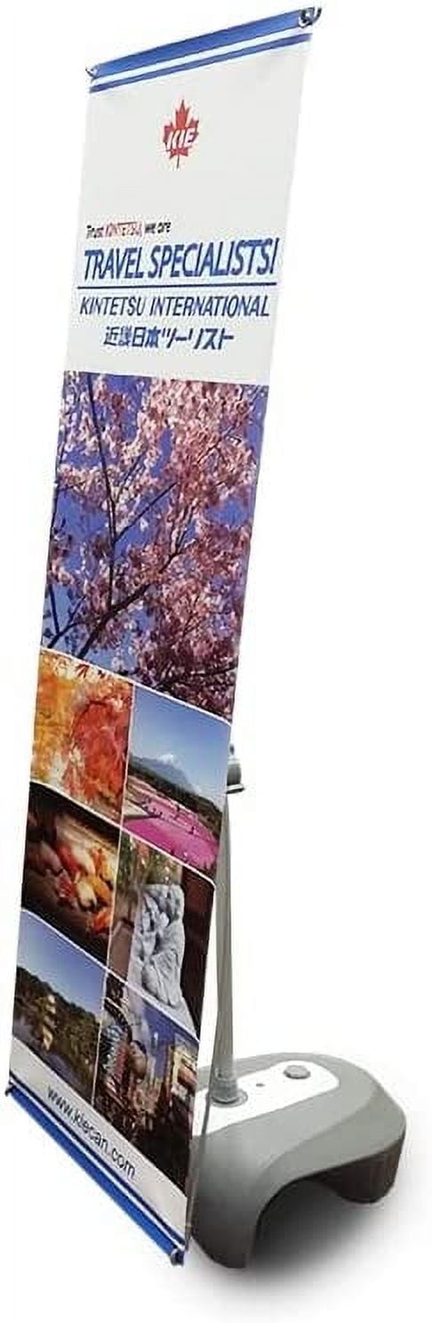Signworld Adjustable Outdoor X Banner Stand Display Holder w/ Water ...