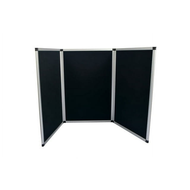 Signworld America 3 Panel Trade Show Display Aluminum Frame / Black ...