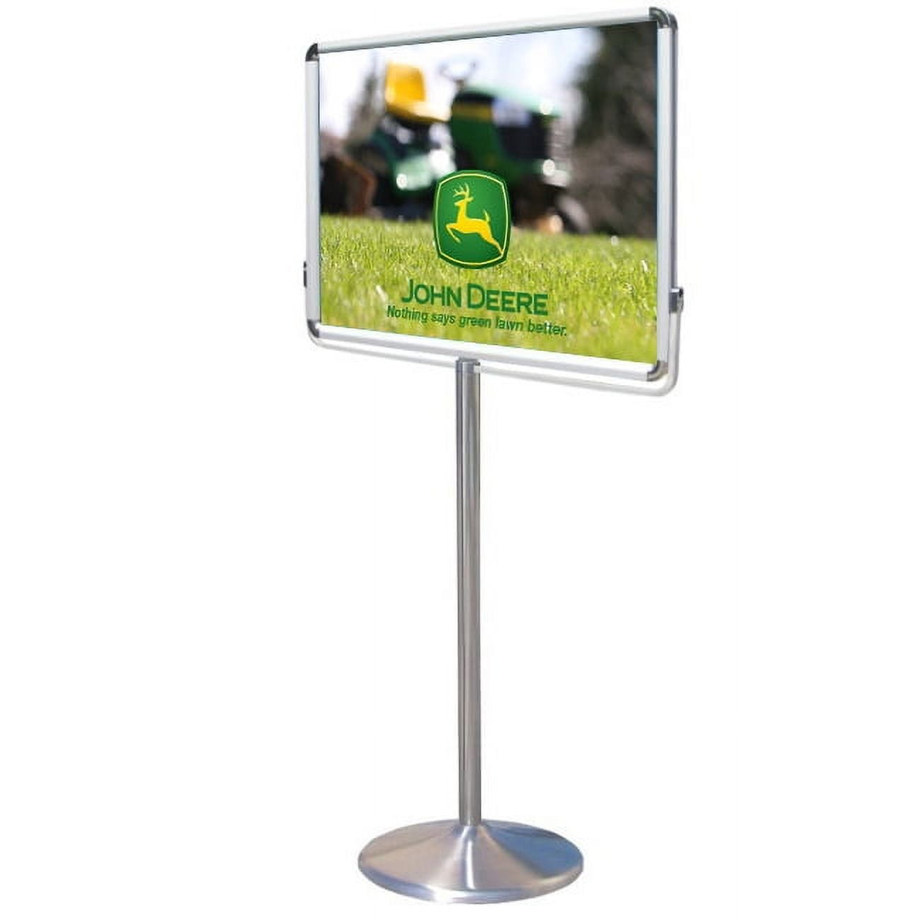 Signworld Poster Stand Pedestal Display Floor Standing Double Sided ...
