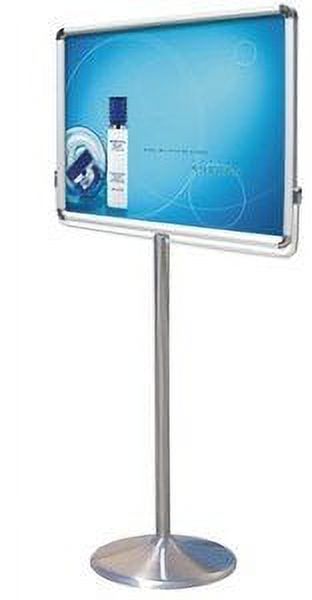 Signworld Poster Stand Pedestal Display Floor Standing Double Sided ...