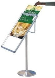 Signworld Poster Stand Pedestal Display Floor Standing Double Sided ...