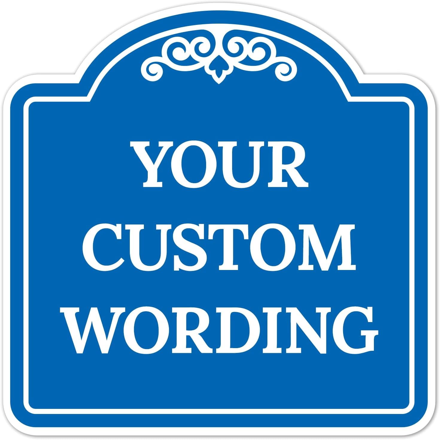 Sigo Signs Custom Indoor/Outdoor Decorative Sign,Custom Personalized ...