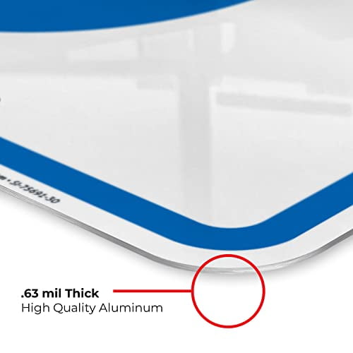 Sigo Signs, Dock Number 29 Sign, 24x30 Inches, Rust Free .063 Aluminum ...