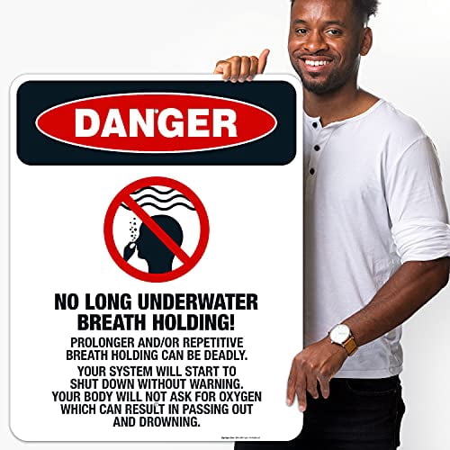 Sigo Signs, No Long Underwater Breath Holding Can Result in Passing Out ...