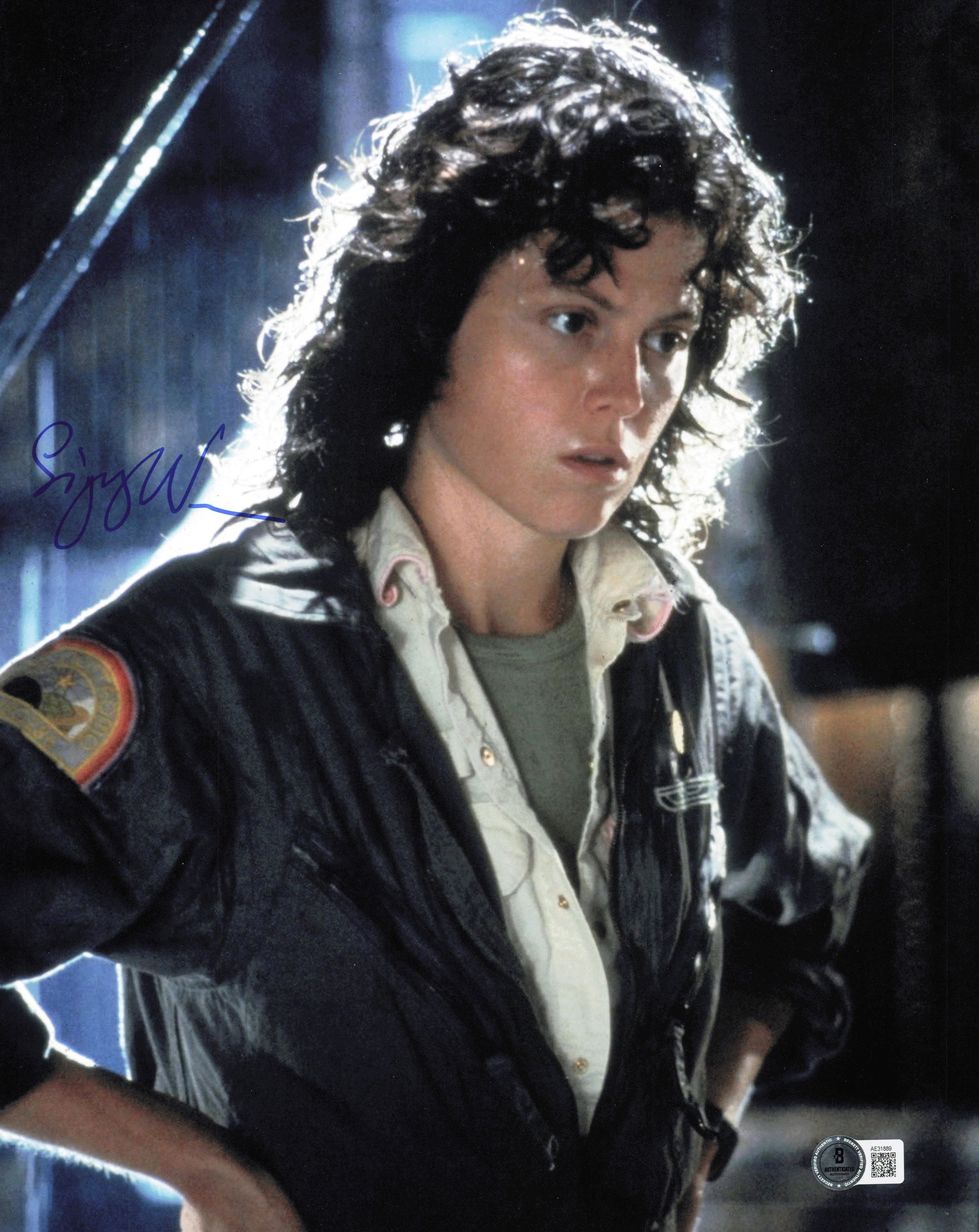 Sigourney Weaver Autographed 11x14 Photo Alien Beckett BAS QR #AE31889 - Walmart.com