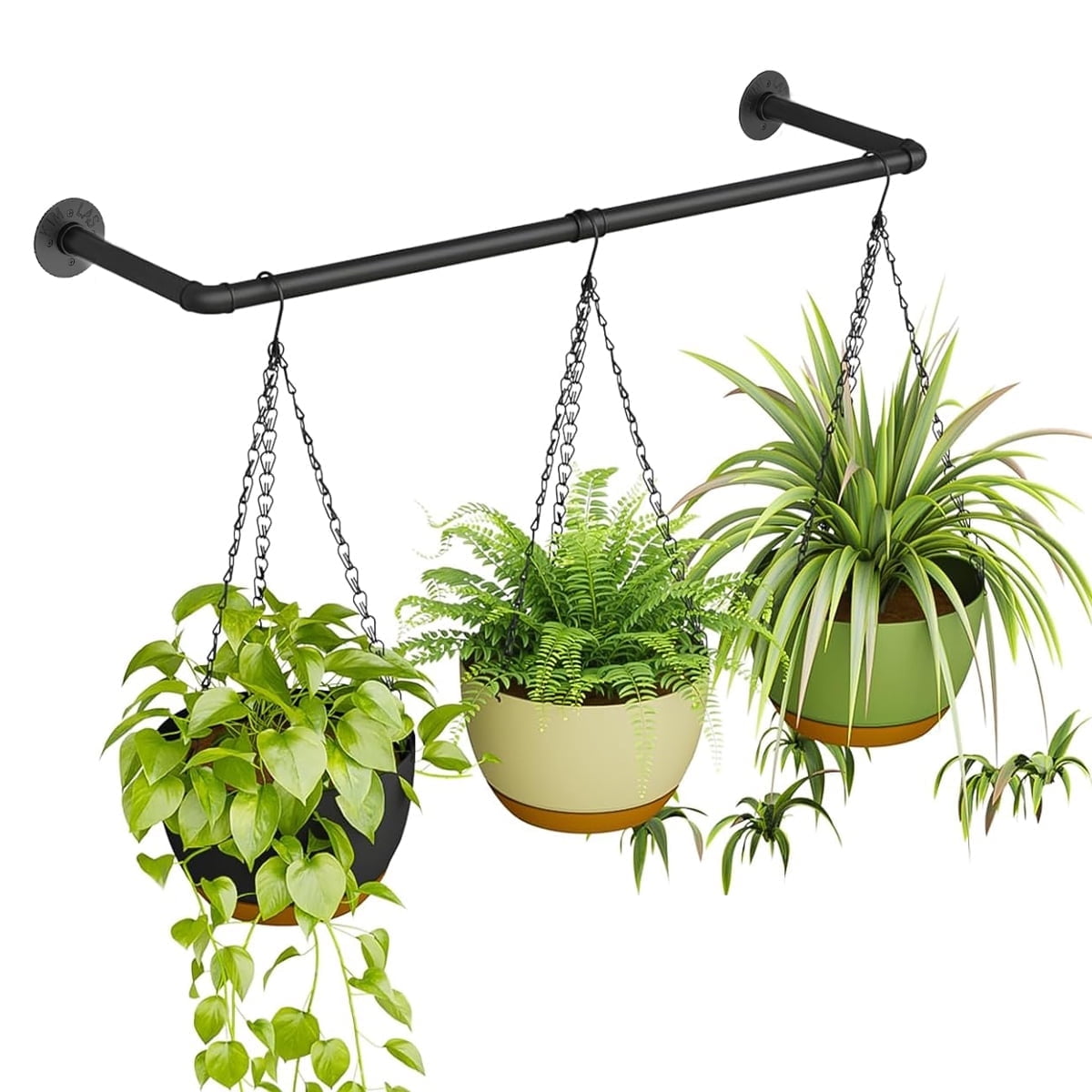 Sigrena 38" Hanging Planter Bar for Indoor Plant Window Hanging Plant ...